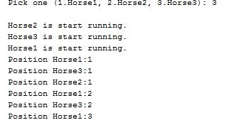 Joy Of Java: Thread - Which Horse Will Win The Race?