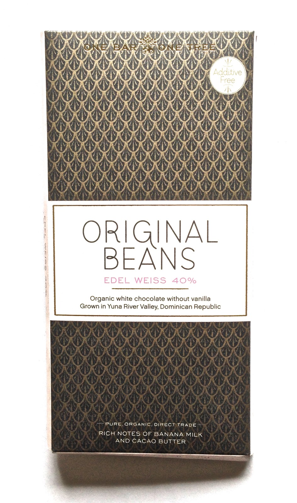 Chocolat Indulgence: Original Beans Edel Weiss 40%