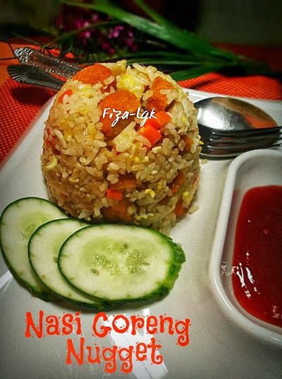 NASI GORENG NUGGET | Fiza's Cooking