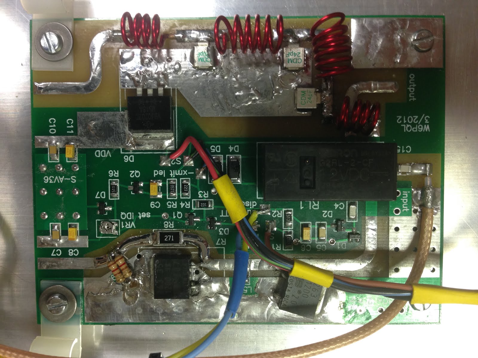 WV8TIM: 80W all mode VHF Amplifier