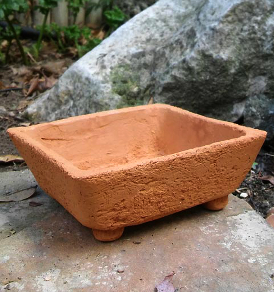 La Luna de Barro: Macetas en barro natural
