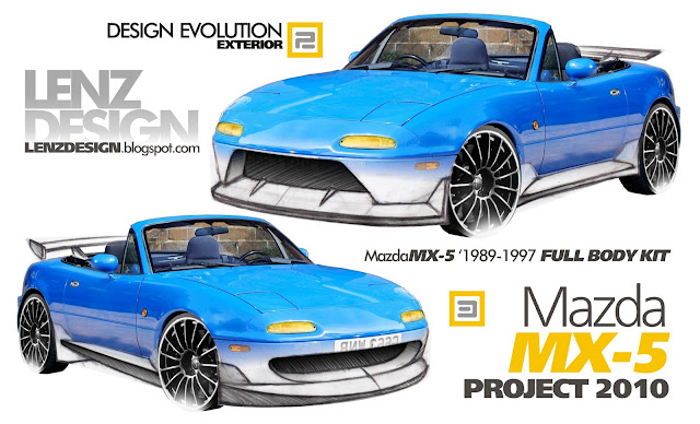 Mazda MX-5 Tuning Project 2010 by Lenzdesign