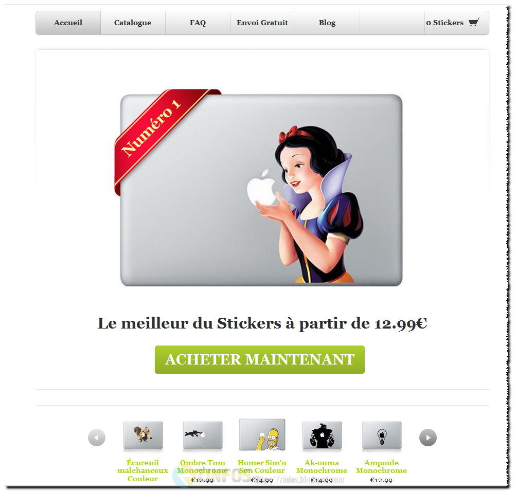 StickersMe le meilleur du Stickers - ZinfosWeb