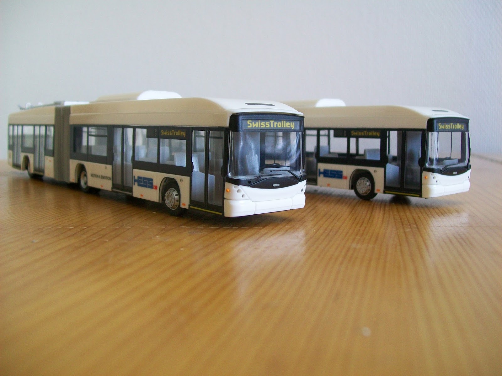 busamoi: Swiss Trolley HESS , 1/87 Motion & Emotion