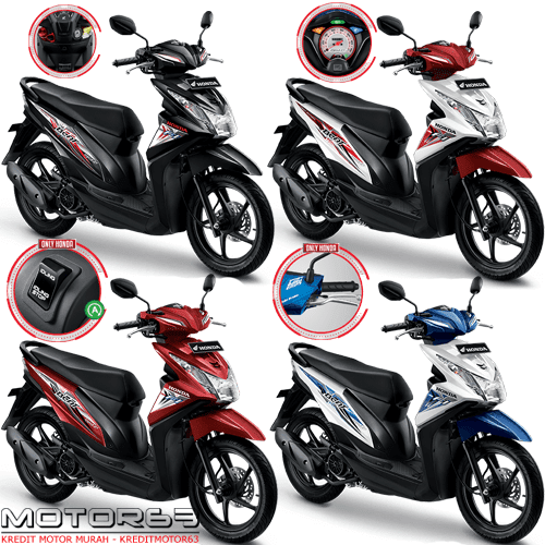 Honda BeAT eSP CBS ISS Sporty FI - Harga Kredit Motor Murah