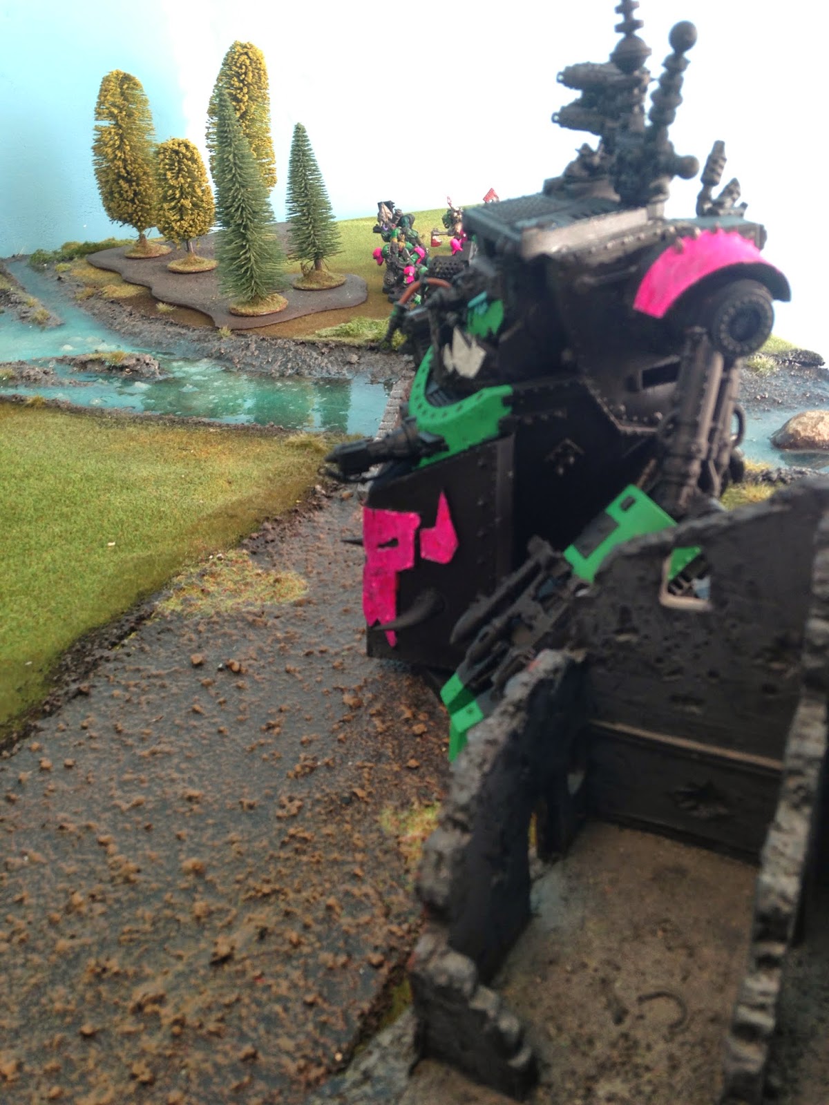 Battle Gaming One: Warhammer 40K - Orks + Aquila Stronghold - a bit of ...