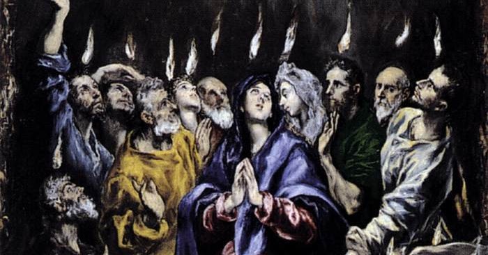 Pauca Verba: The Third Glorious Mystery ~ The Descent of the Spirit