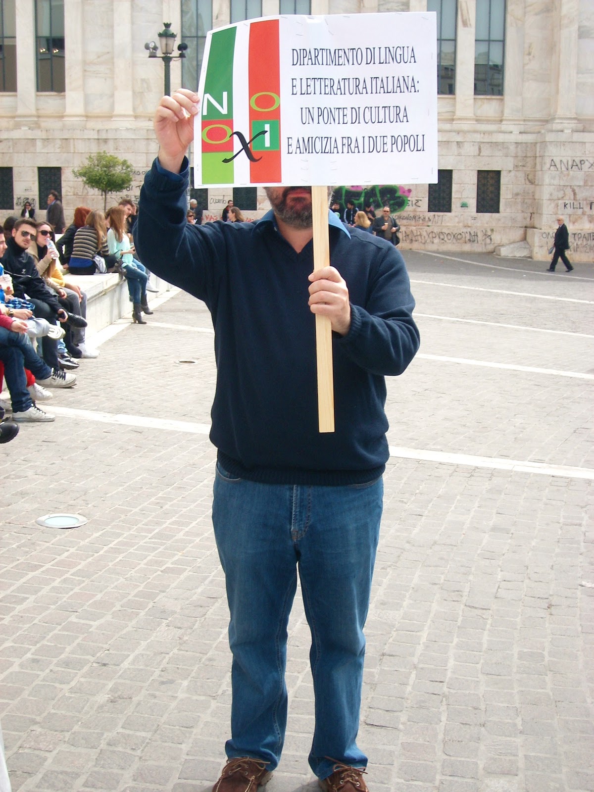 The Athenian: Students protest against the "Athena" project