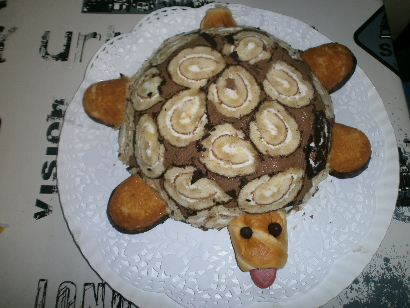 PASTELINES: TARTA TORTUGA