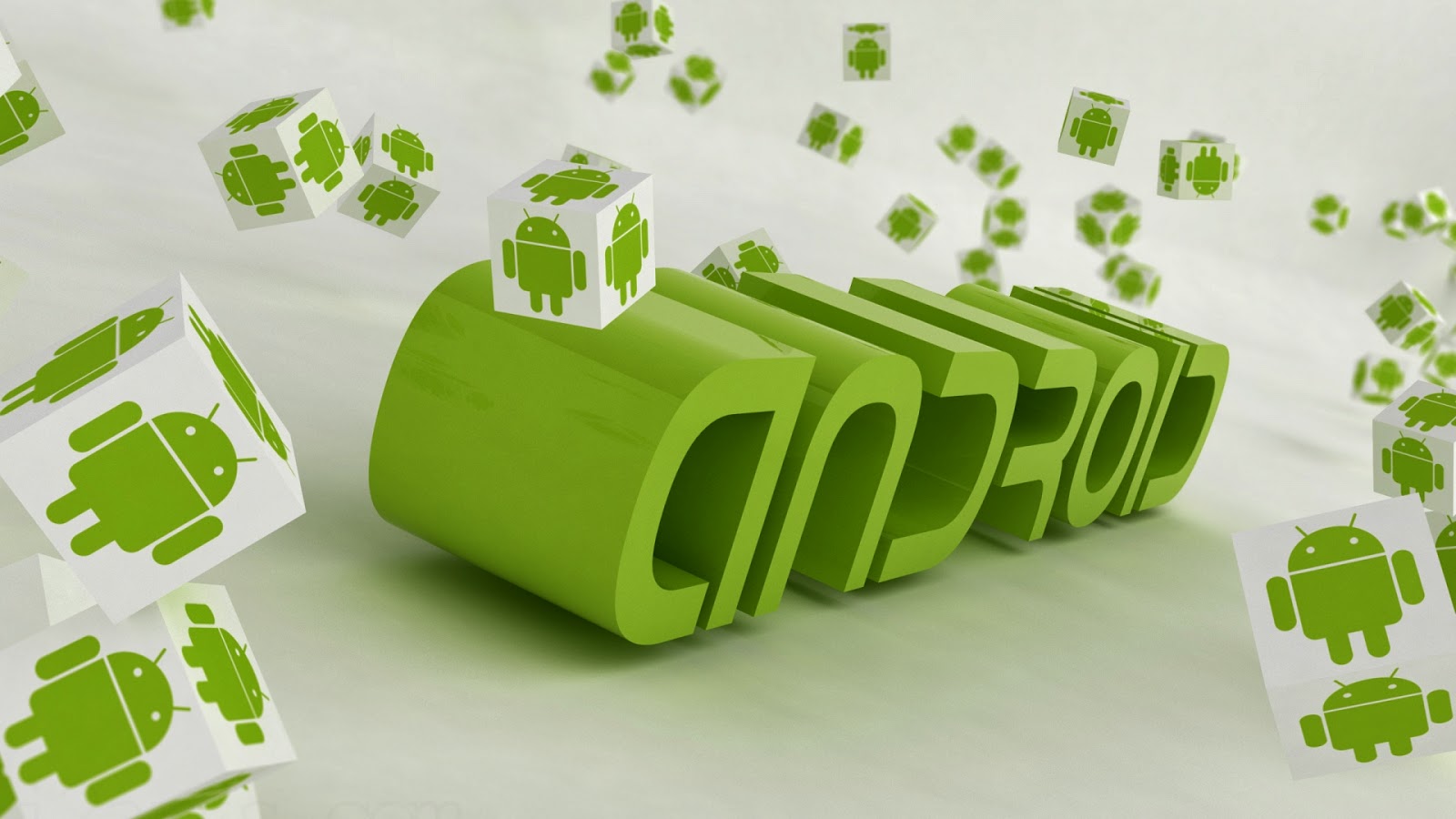 Free Download - 3D Android Logo - Free HD Wallpaper