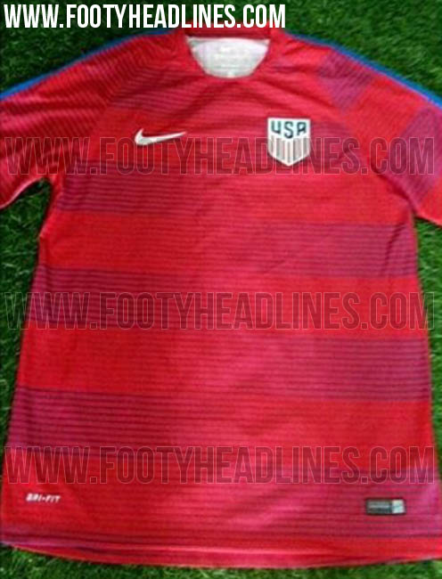 USA 2016 Copa America Centenario Pre-Match Jersey Leaked - Footy Headlines