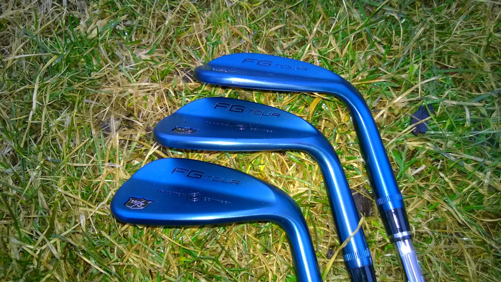 The #1 Writer in Golf: Wilson Staff FG Tour TC Gun Blue Wedges: Hands ...