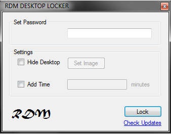 RDM Desktop Locker - RDM APPS - Official RDM Softwares | Sri Lanka