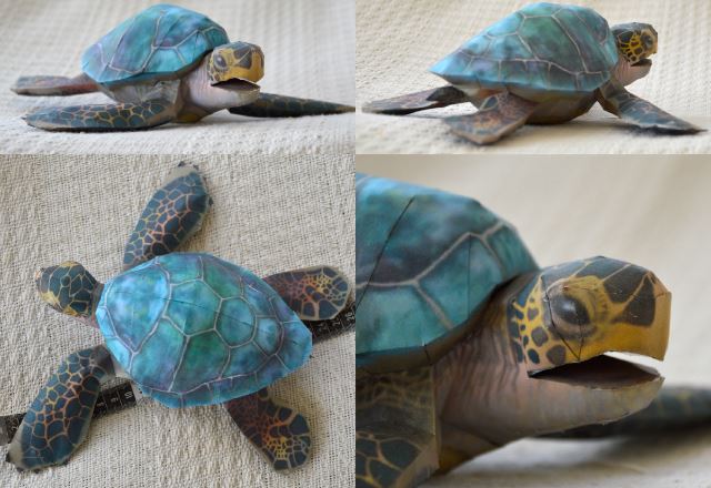 Sea Turtle Papercraft
