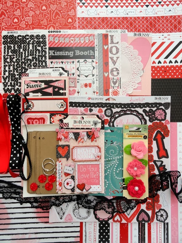 Christin aka Umenorskan scrapper: My Creative Scrapbook February kit 2/3