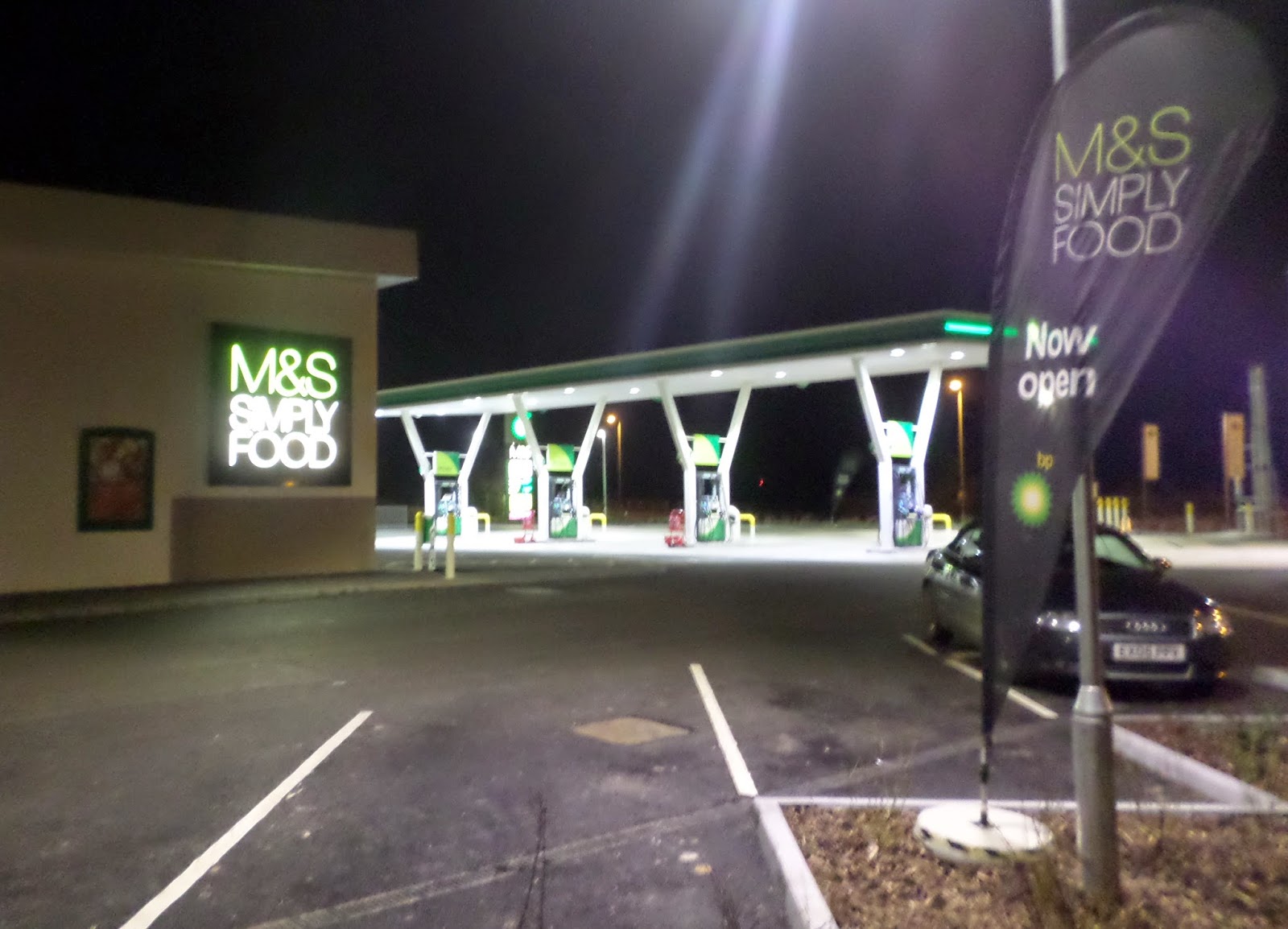 Martin Brookes Oakham: M&S Simply Food, BP Petrol Station, Oakham ...