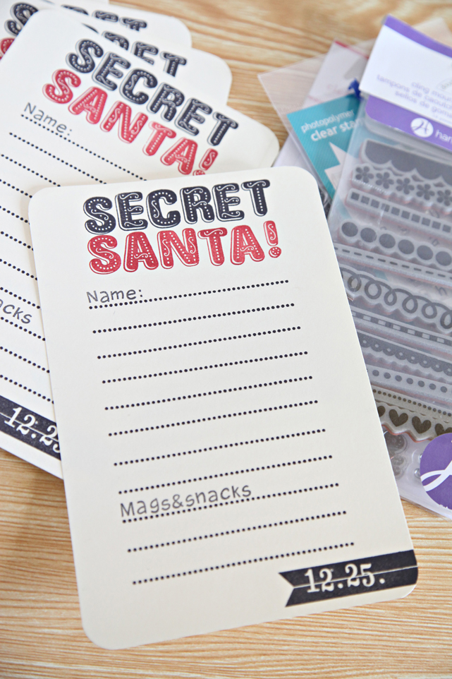 Unify Handmade: How I Made Secret Santa Lists'