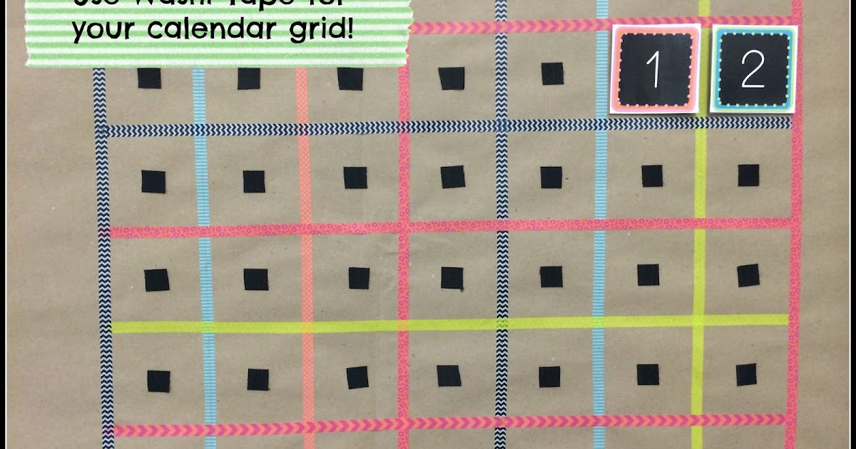 Using Washi Tape & Velcro to Make My Calendar | Mundo de Pepita