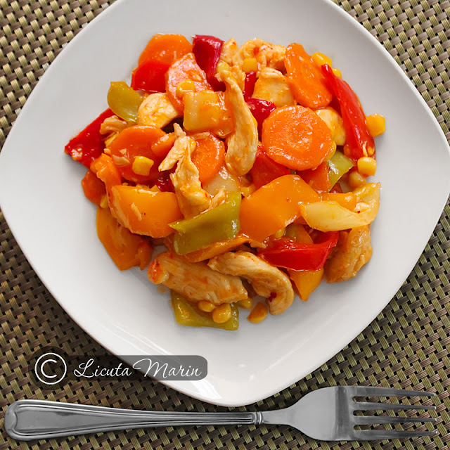 Din bucătăria mea: Pui Chinese