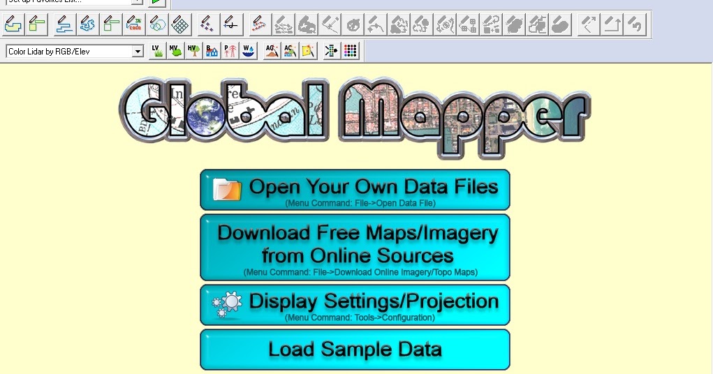 تحميل وتثبيت برنامج telecharger Global mapper v16 - سفينة العلم والمعرفة