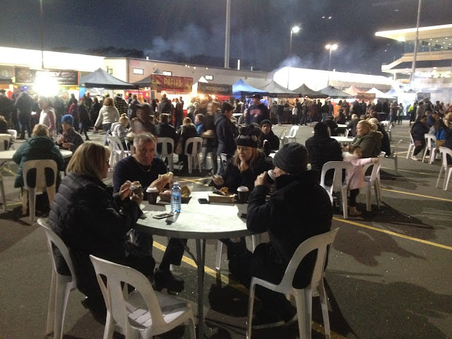 Camden History Notes: A cold night out with the family at Menangle Park