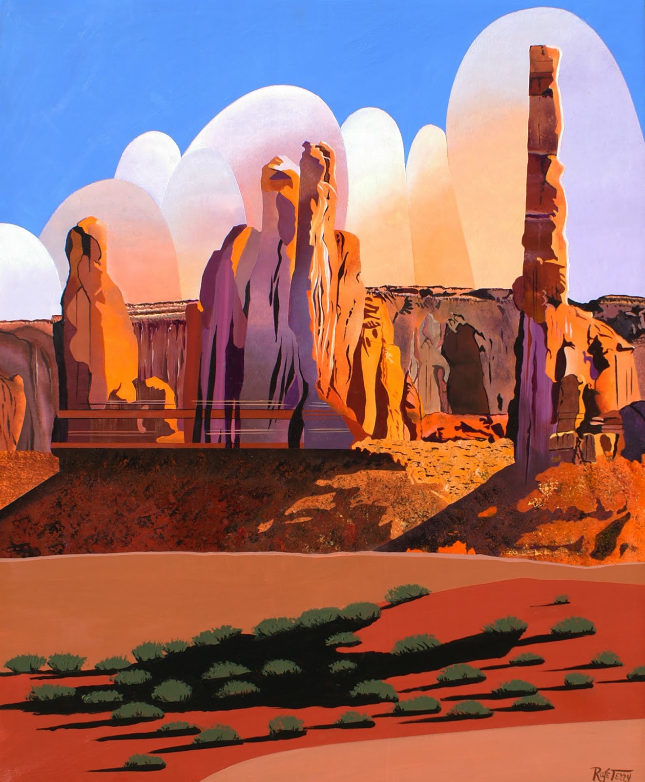 Contemporary Southwest Landscapes and Flowers