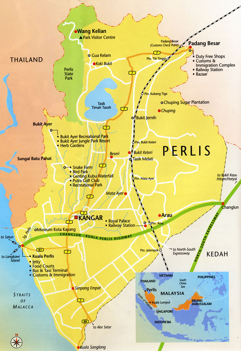 DESTINASI PELANCONGAN DI PERLIS