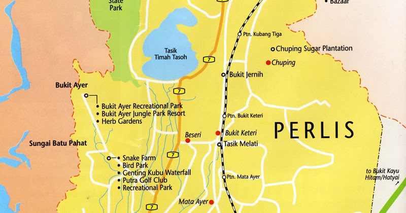 DESTINASI PELANCONGAN DI PERLIS