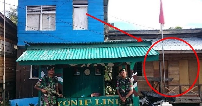 Kalimantan Utara, Pulau Sebatik, Rumah Yang Unik Yang Terletak Di Dua ...