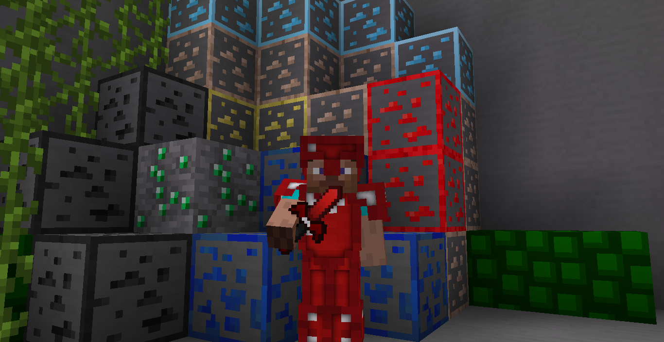 Red UHC Minecraft PvP Texture Pack by Newlele