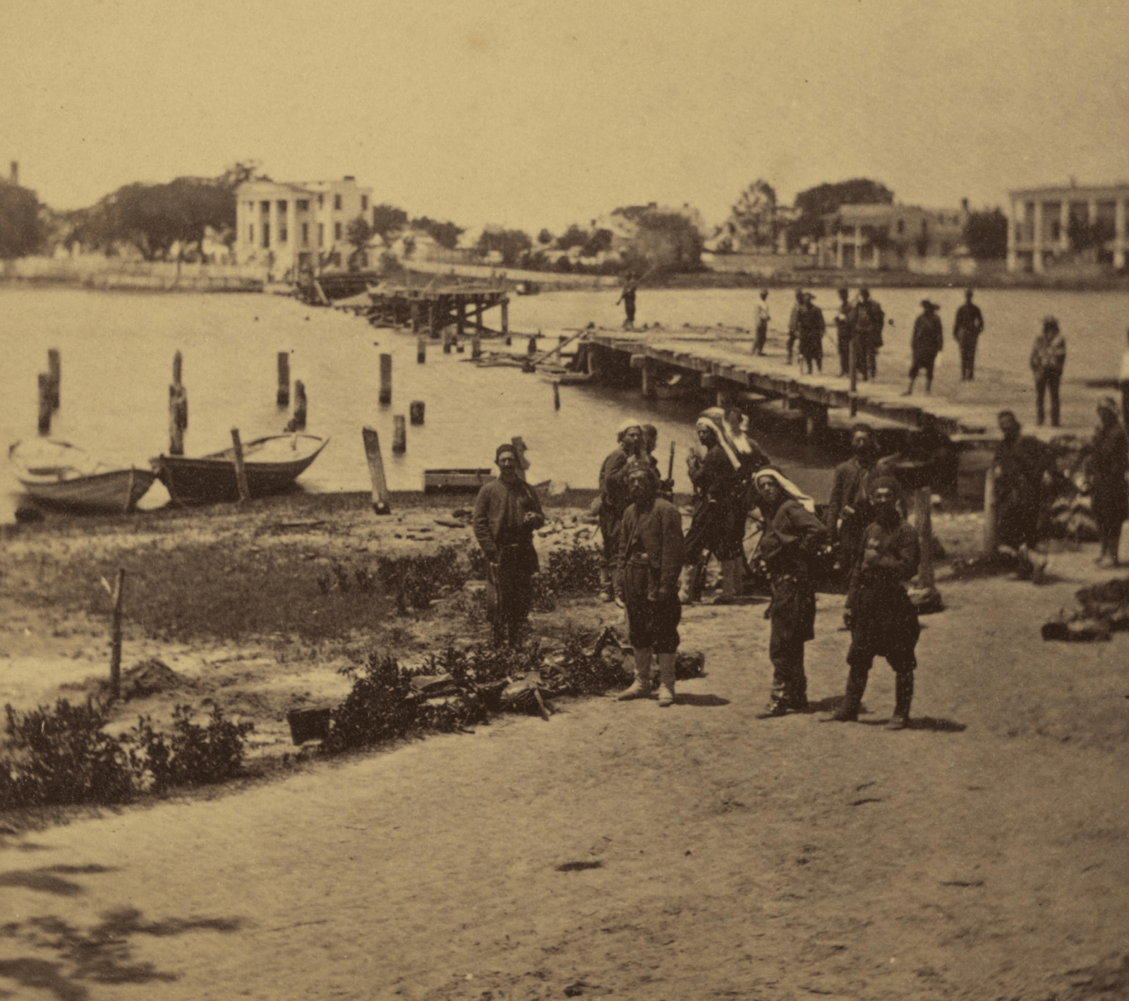 The Chubachus Library of Photographic History: Union Zouaves Posing in ...