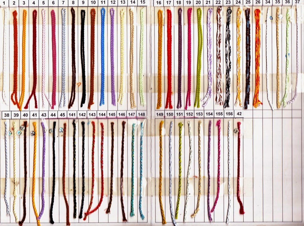 String Curtain Color Chart | My Sweet Home Design