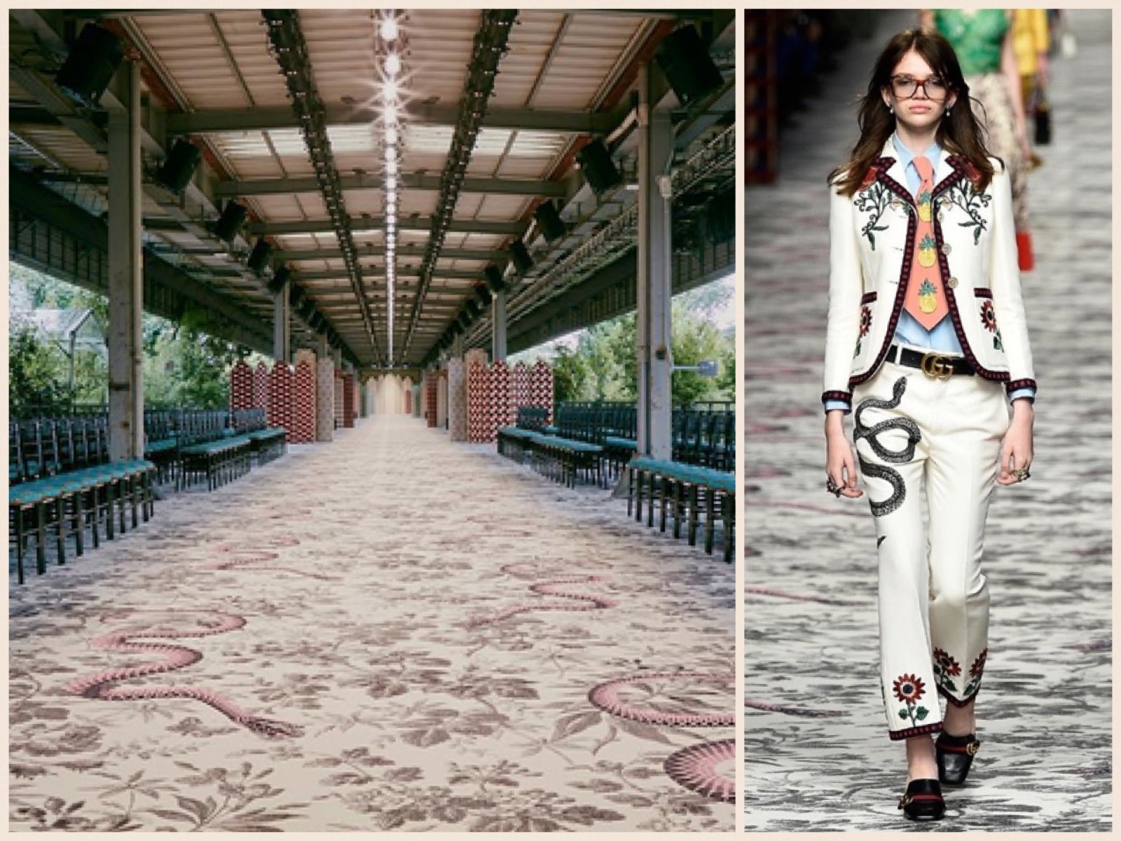 Gucci sfilata SS 2016: sarà un'estate piena di effetti speciali - Le ...