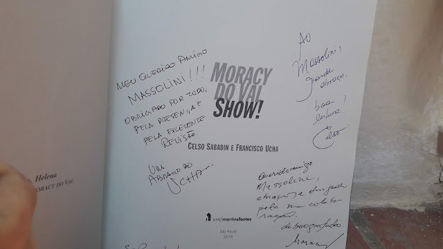 Almanaque do Malu: "Moracy do Val Show" - lançamento do livro
