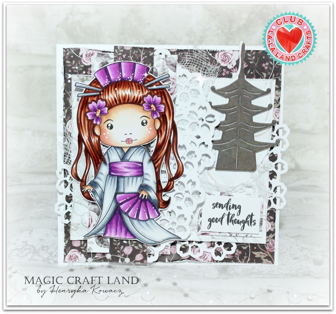 Magic Crafts by Henryka: Club La-La Land Crafts - July 2017 Kit... Klub ...