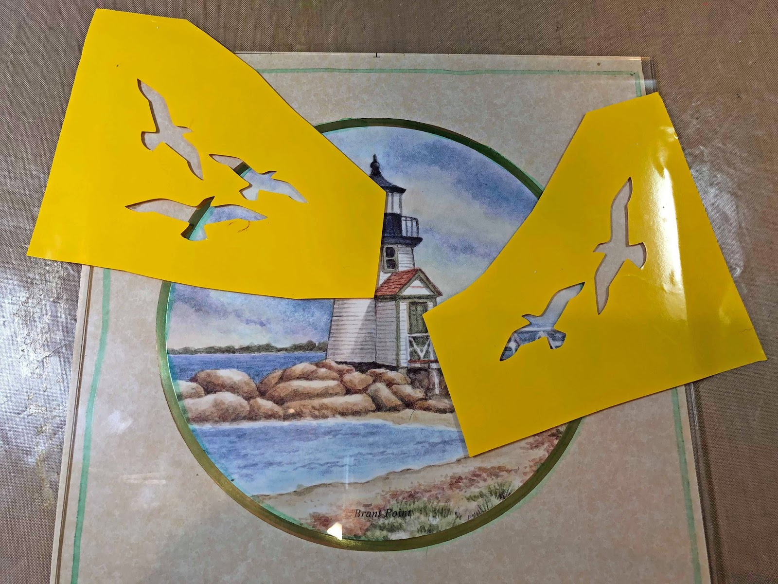 Etching Old Picture Frames To Give Them New Life ~ Nadine Carlier