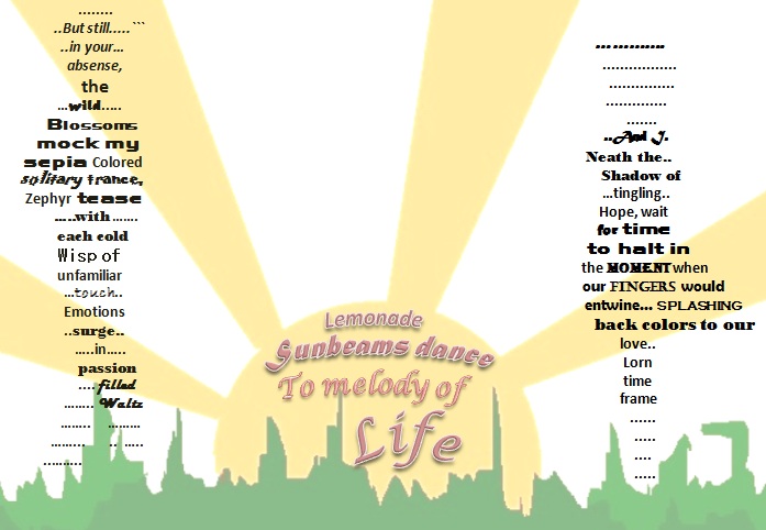 Shape Poetry - Symphony of Love | Poems | Creative Writing