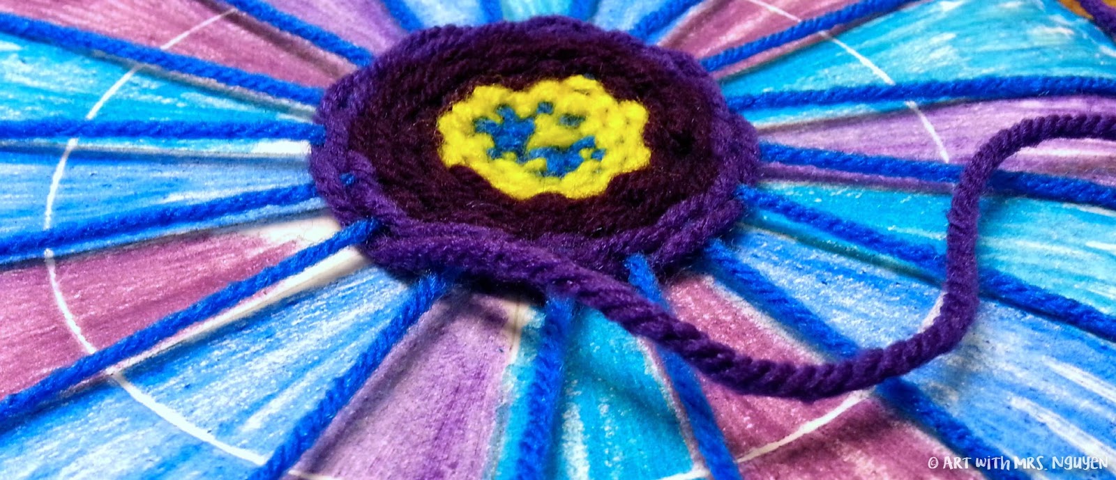 Radial Plate Weaving (3rd) | Art with Mrs. Nguyen