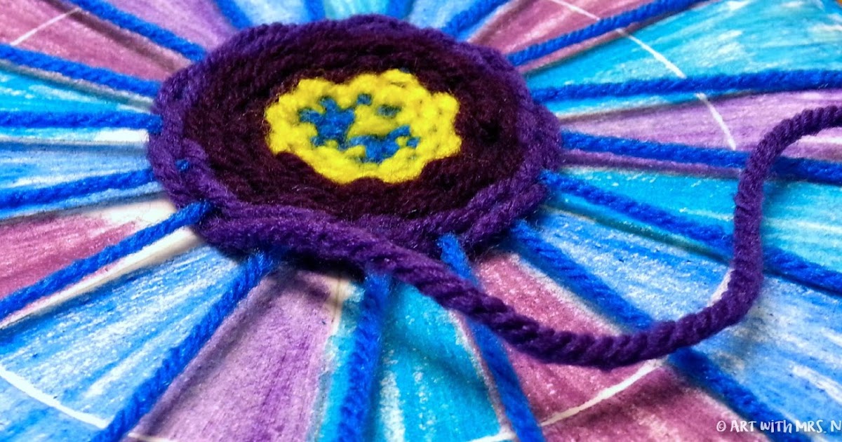 Radial Plate Weaving (3rd) | Art with Mrs. Nguyen