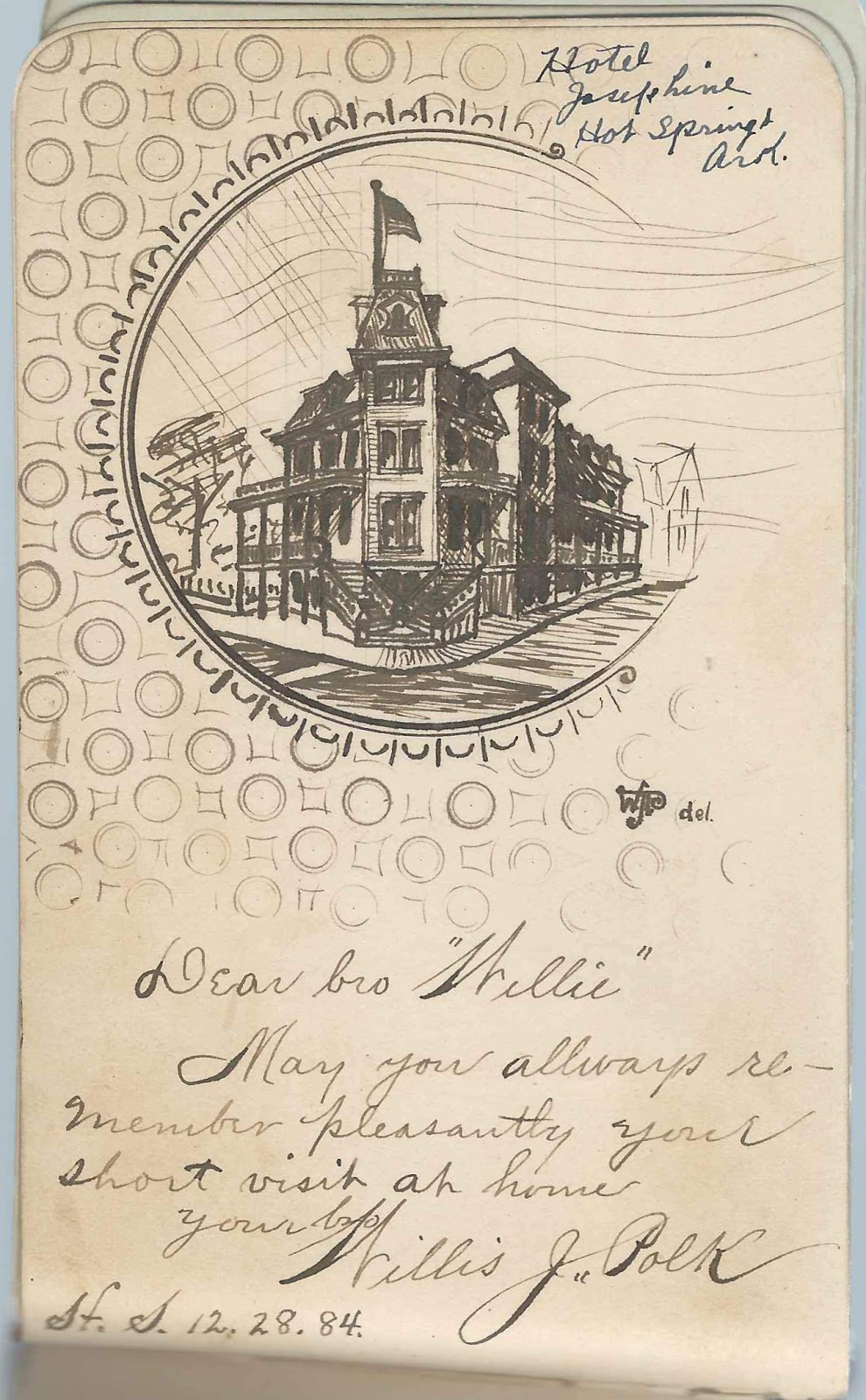 Heirlooms Reunited: 1880s Autograph Album of William Chinn Polk (1860 ... Heirlooms Reunited: 1880s Autograph Album of William Chinn Polk (1860 ...