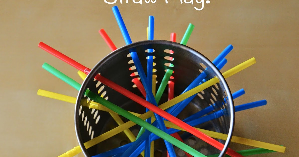 Fun with Straws | Simple Toddler Play - Teacher Types