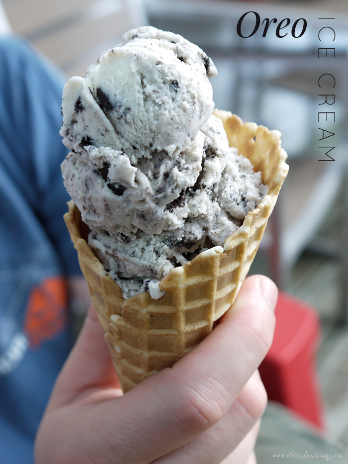 Oreo Ice Cream | Stress Baking