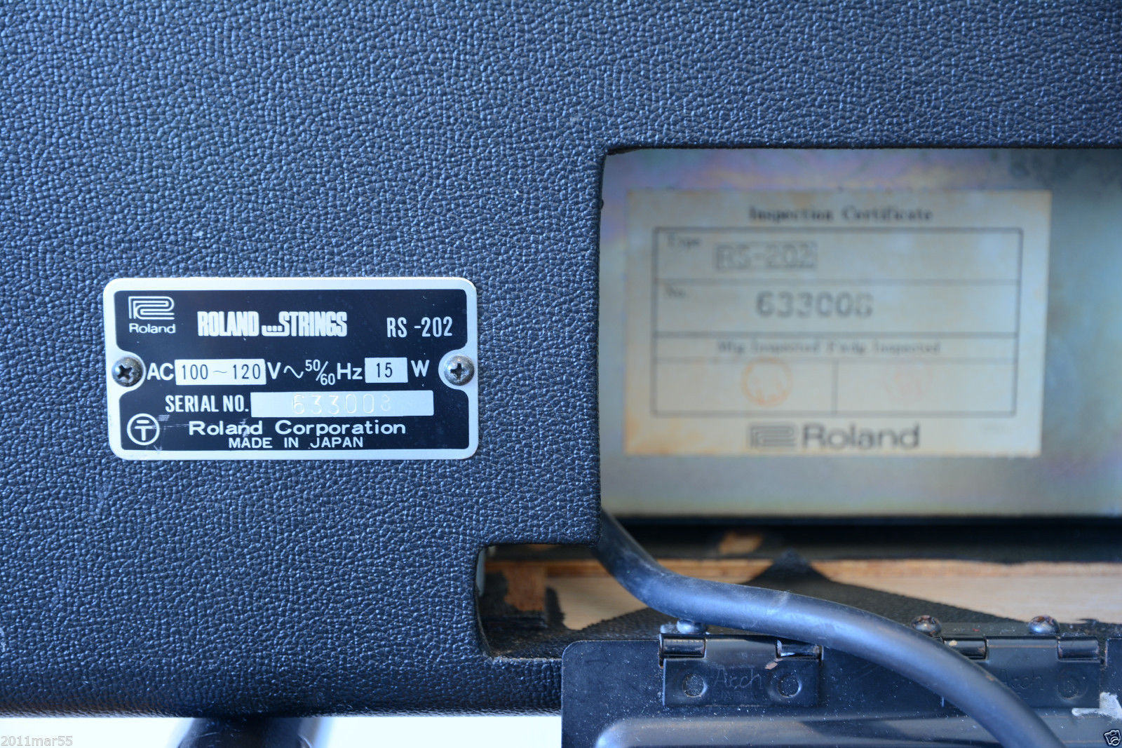 MATRIXSYNTH: Roland RS-202 Strings SN 633008