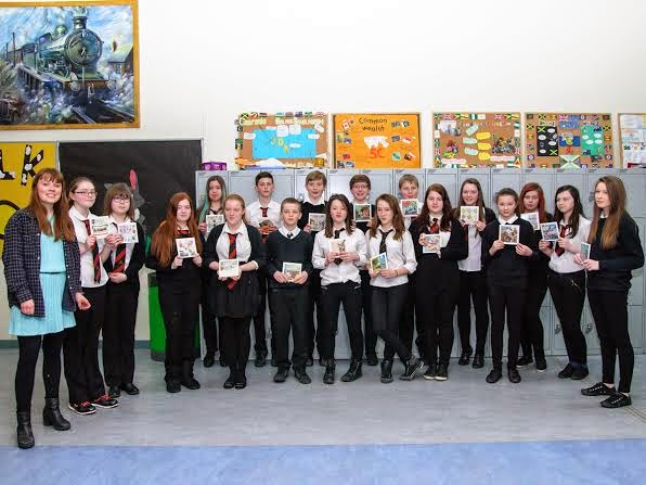 The Commonty: Artwork unveiled at Lockerbie Academy