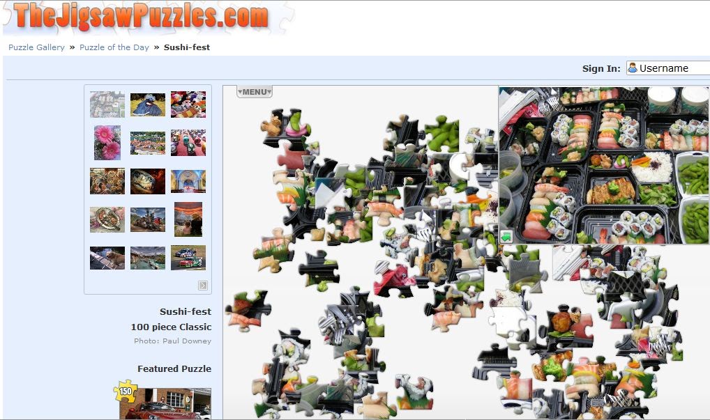 Living Online: Play Jigsaw Puzzle Online