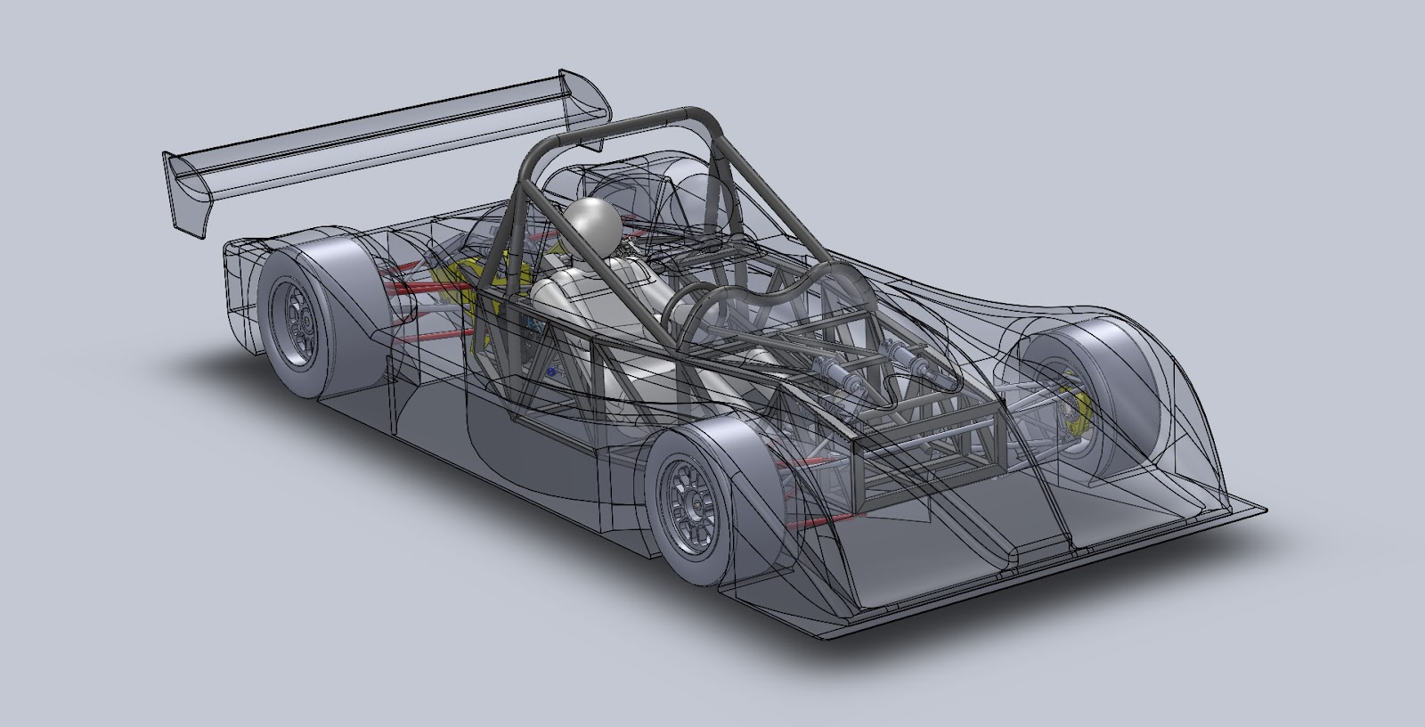 Group C kit car / Hill climb special / Mercedes Cosworth track car