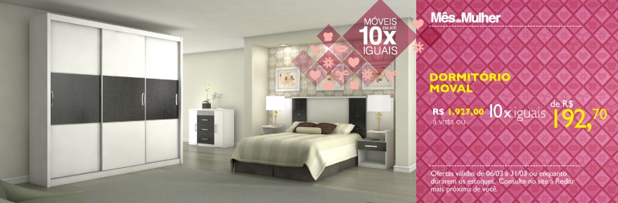 RedLar: Já começou o Mês da Mulher Redlar