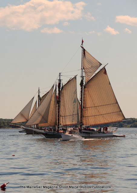 The MaineSail Magazine: Sail of the Day: Isaac H. Evans