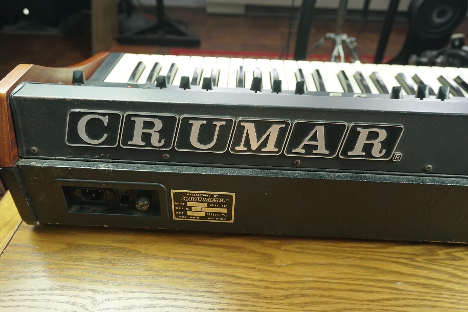 MATRIXSYNTH: Crumar Performer - Rare Analog Synthesizer from the 1970s ...