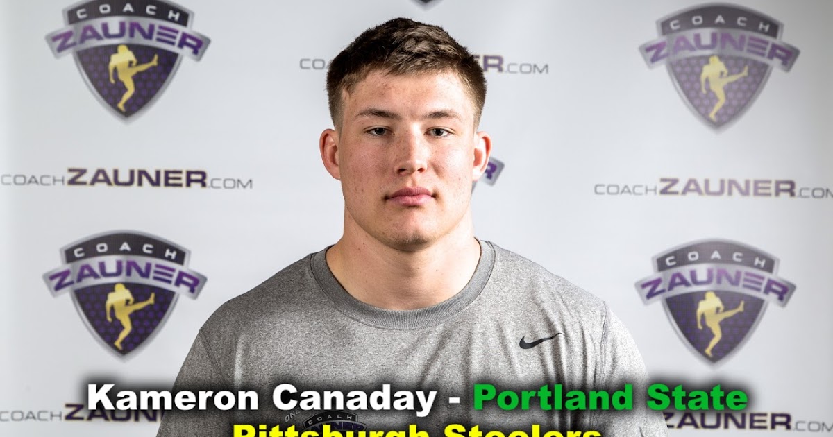 Coach Zauner's Blog...: Kameron Canaday Pittsburgh Steelers Snapper